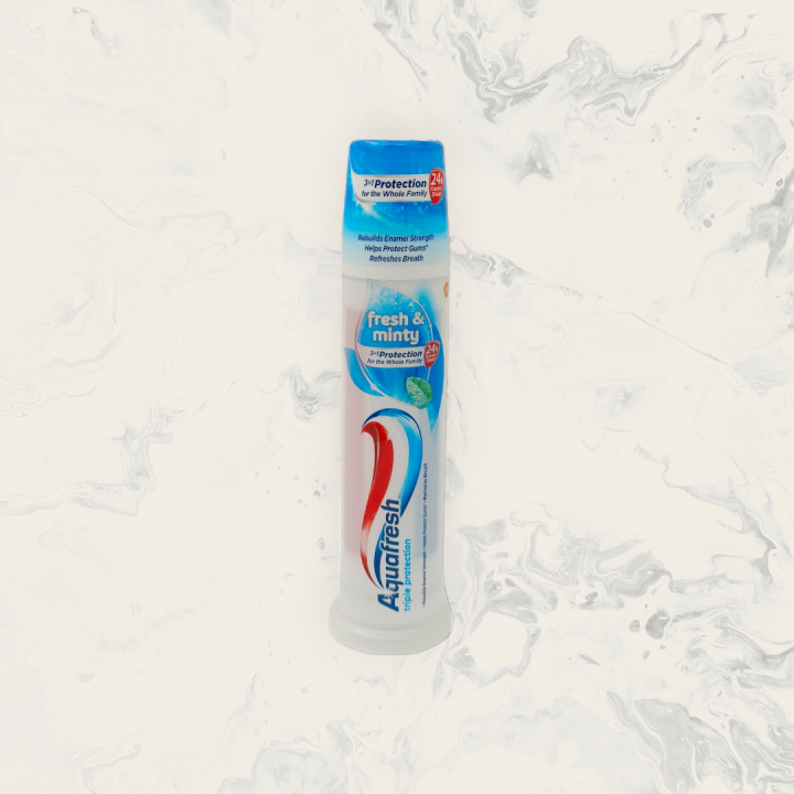 (UK) Aquafresh Triple Protection Toothpaste. Fresh & Minty. 100 ml ...