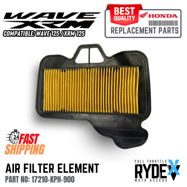 AIR FILTER ELEMENT Honda XRM 125 / Wave 125 / Trinity 125 | Lazada PH