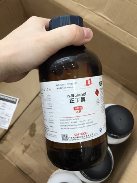 n-butanol C4H10O butanol butyl alcohol tinh khiết chai 500ml | Lazada.vn