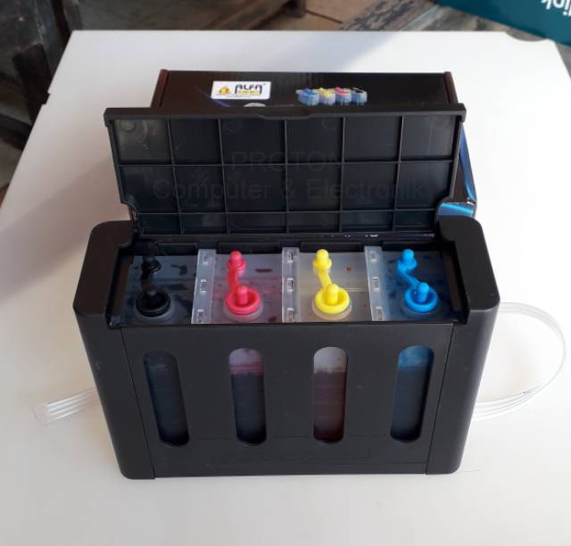 Tabung infus + tinta ori Alfa ink komplit modif ekslusif printer Canon ...