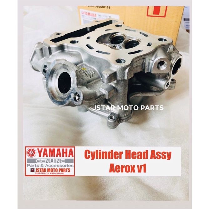 CYLINDER HEAD ASSY AEROX V1 / YAMAHA GENUINE | Lazada PH