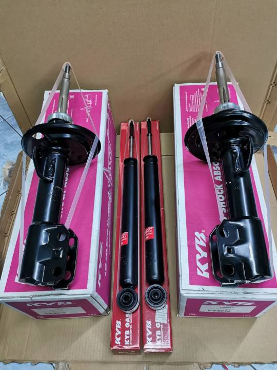 โช้คอัพ KYBหน้าและหลัง Toyota Vios ปี07-13 Yaris ปี05-13 โช้คอัพ โช๊คอัพวีออส คุณภาพดีเยี่ยม ...