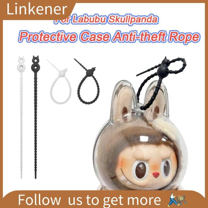 LINKENER 10pcs Silicone Labubu Anti-theft Rope 21cm High Tensile ...
