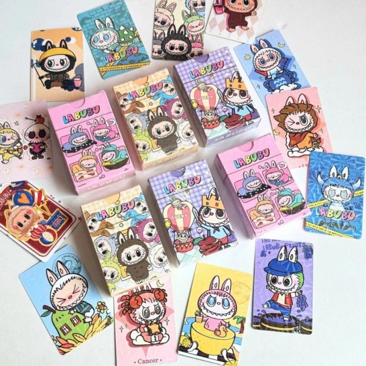 CUTE LABUBU PHOTO CARD SET kartu foto karakter lucu CARD Kartu LABUBU ...