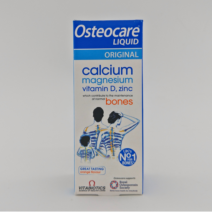 4 Bottles Vitabelle Osteocare Calcium Magnesium Zinc VITABIOTICS Liquid ...