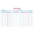 Inventory Stock Card 5'' x 8'' by 100 pcs. | Lazada PH