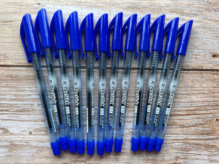 Flexstick Ballpen BLUE Ink 0.5mm 12pcs/ box | Lazada PH
