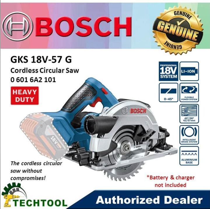 Bosch Cordless Circular Saw GKS 18V-57 G | Lazada PH
