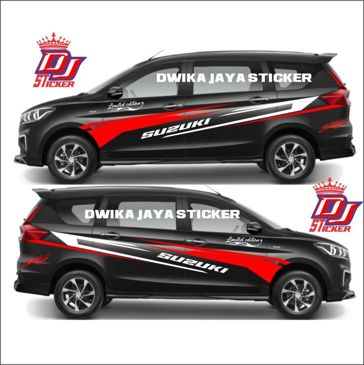 Stiker mobil suzuki ertiga cutting sticker striping ertiga terbaru ...
