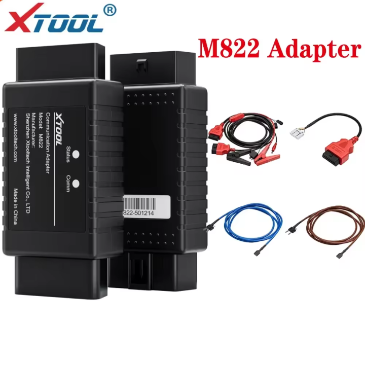 XTOOL M822 Adapter works with KC501/ KS-1 Emulator for X100PAD3/X100PAD Elite/X100MAX For Toyota ...