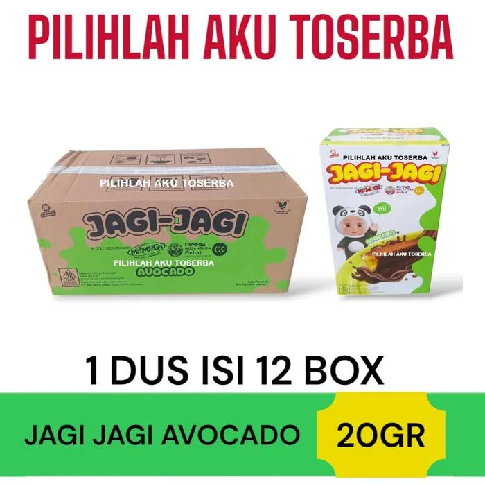 Momogi JAGI-JAGI AVOCADO 20 gram - ( HARGA 1 DUS ) | Lazada Indonesia