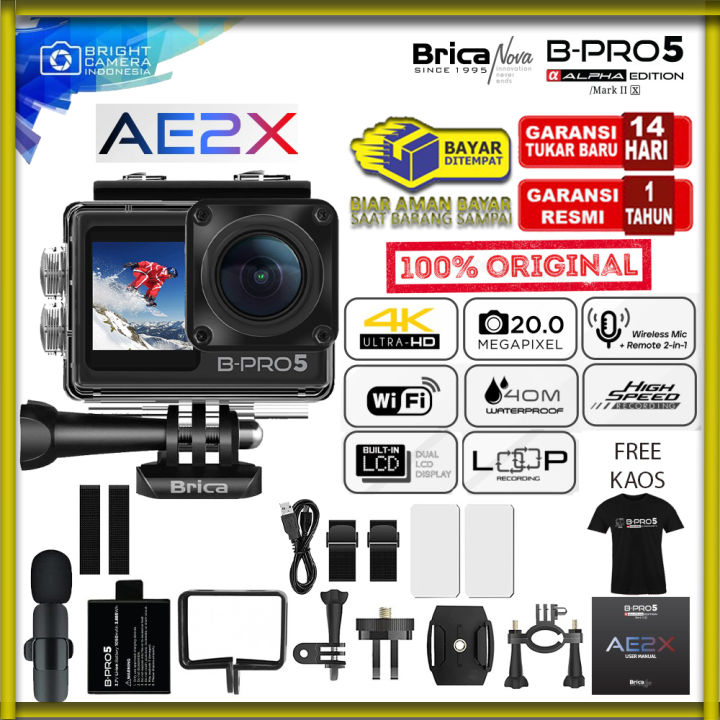 Brica B-Pro 5 Alpha Edition 4K Mark II X AE2X Black Garansi Resmi ...