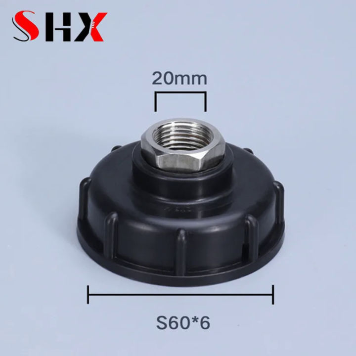 IBC Water Tank Adapter 304 Stainless Steel S60*6 to 20MM Fine Thread ...