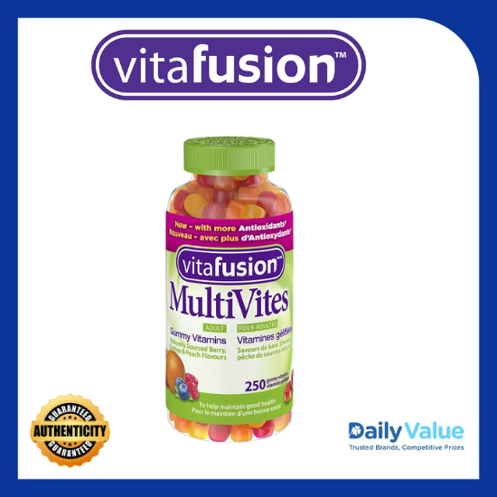 Vitafusion - MultiVites Gummy Vitamins for Adults, 250 Gummies (12/2024 ...