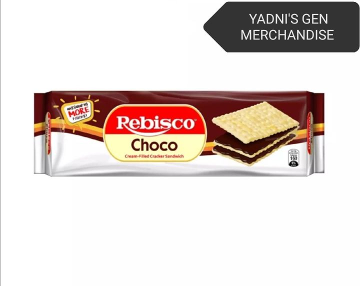 Rebisco Choco Cream - Filled Cracker Sandwich 10 x 32g net wt. 320g ...