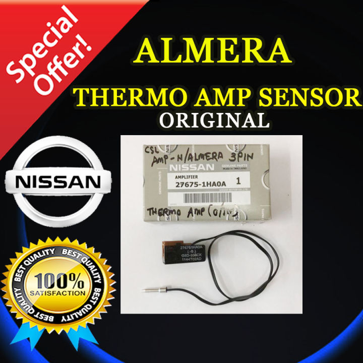 NISSAN ALMERA ORIGINAL 3 PIN THERMO AMP/ AMPLIFIER SENSOR (CAR AIRCOND ...