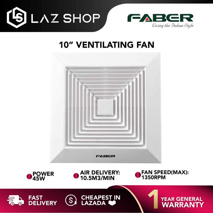 Faber 10" FV ASPIRA C10 | Morgan 12" MVF-CA12XS | MVF-CB12XW | Ceiling ...