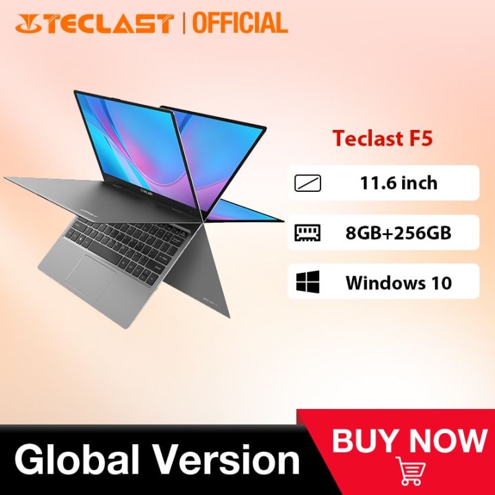 Teclast F5 11.6 Inch Laptop Touch Screen Windows 10 Notebook 8GB DDR4 ...