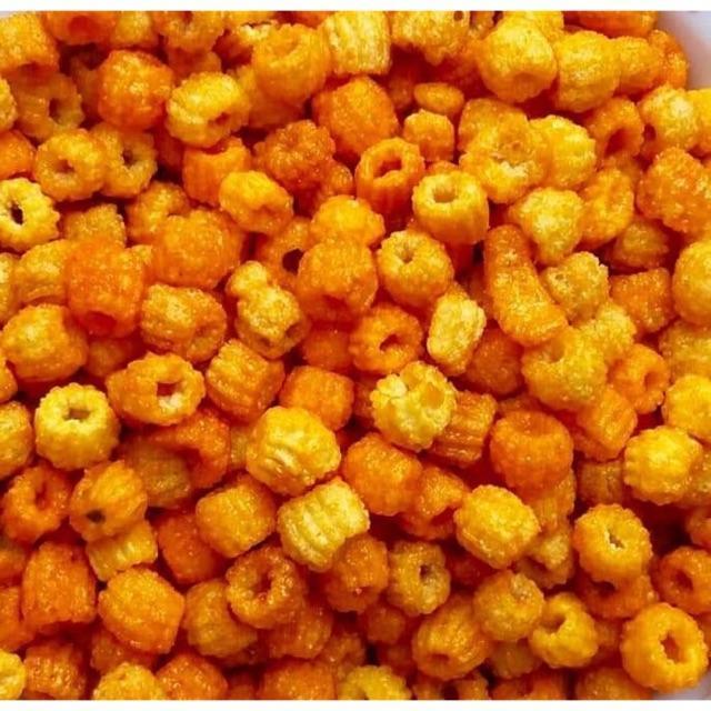 Nui sấy cay 500gr, Nui chiên giòn cay, Nuôi tẩm gia vị, món ăn vặt thơm ...