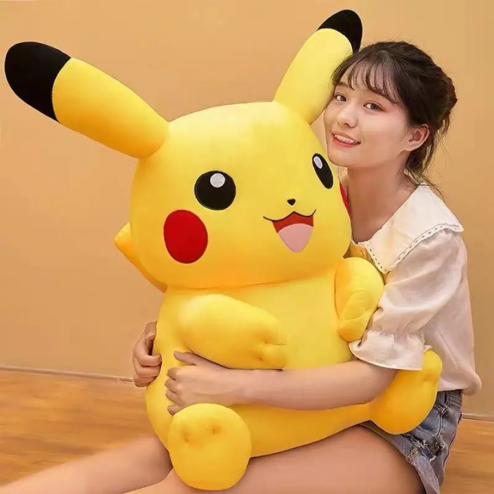 Genuine Pikachu Doll Plush Toy Pillow Children Birthday Gift Girl ...