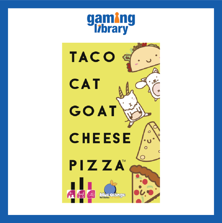 Taco Cat Goat Cheese Pizza Card - Party Game | Lazada PH