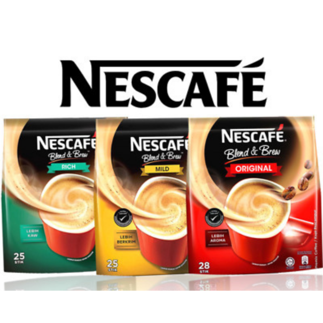 Nescafe Blend&Brew Mild/Rich 3 in 1 (25x20g) | Lazada