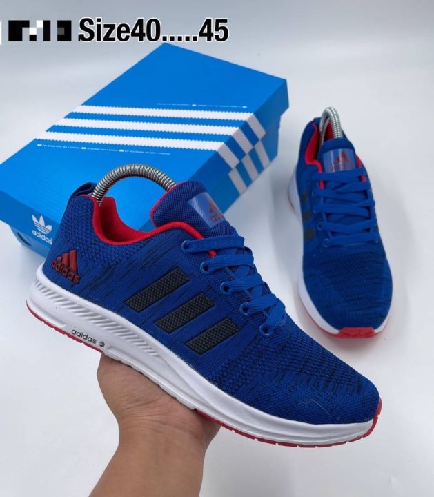 รองเท้าผ้าใบAddidasแฟชั่น กีฬา ใส่สบาย รองเท้าผ้าใบ | Lazada.co.th