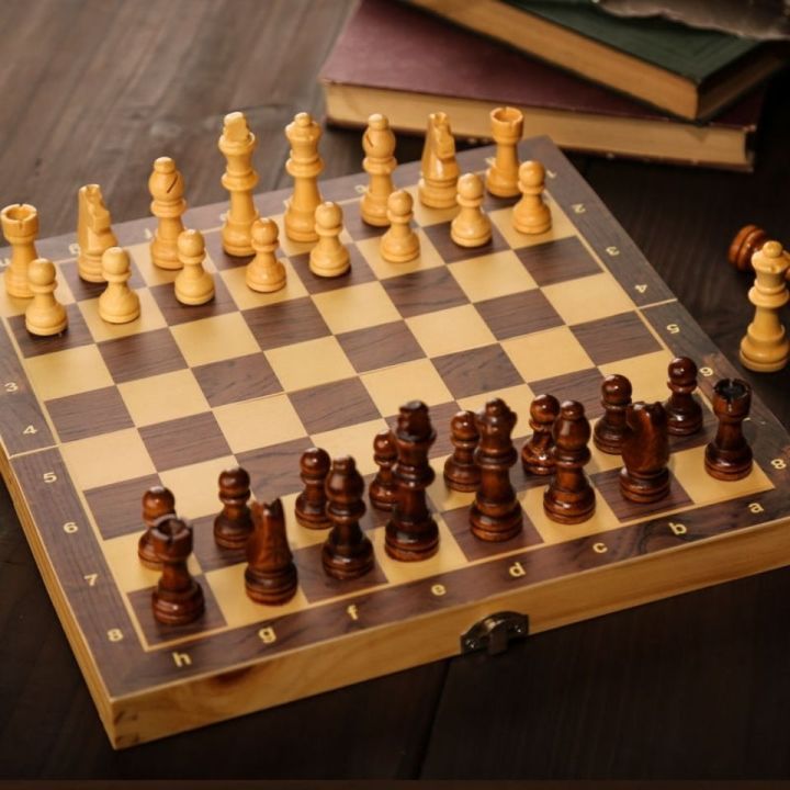Wood Chess Board International Set Solid Chess Board Tournament Size ...