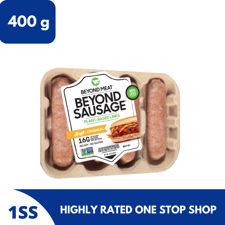 Beyond Meat Beyond Sausage Plant Based Sausage Brat Original, 400g ...