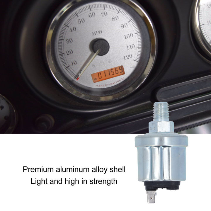 Oil Pressure Sensor 0 To 10 Bar Oil Pressure Transducer Sturdy 1/4 NPT Wide Range for Diesel ...