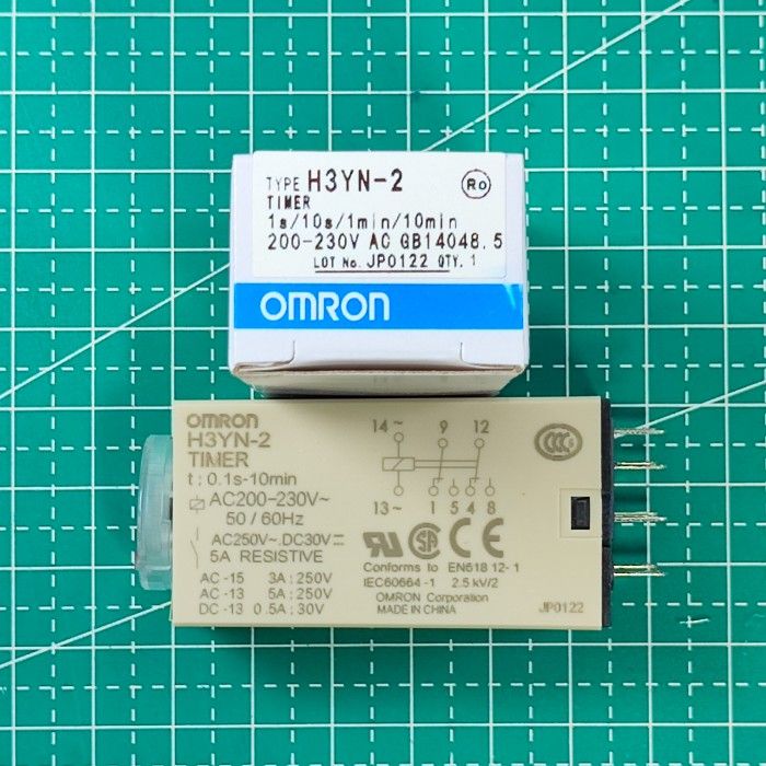TIMER OMRON H3YN-2 8PIN 220VAC | Lazada Indonesia