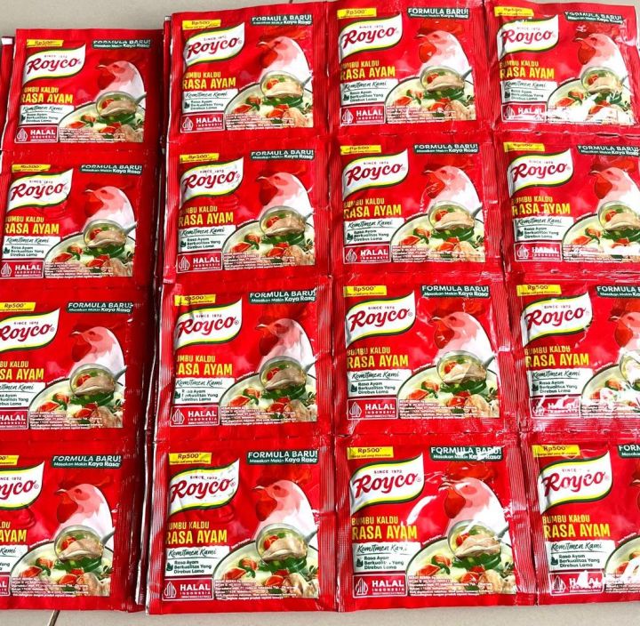 60/84/120 SACHET ROYCO SAPI AYAM BUMBU DAPUR KALDU KUAH | Lazada Indonesia