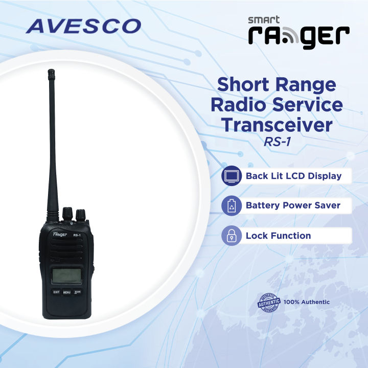 Smart Ranger Short Range Radio Service Transceiver | RS-1 | Two-way ...