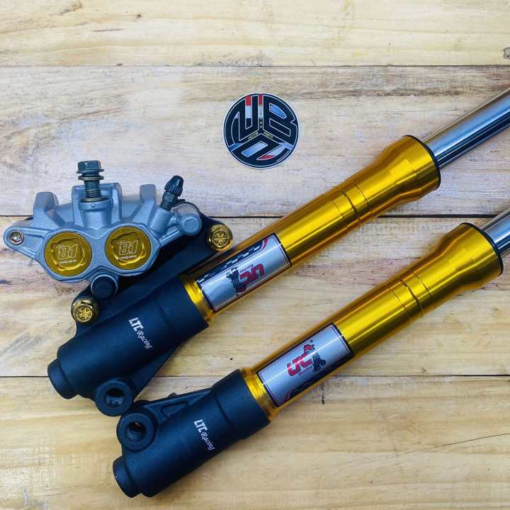 FRONT SHOCK ABSORBER FOR WAVE 125 WITH FORMULA 8.1 CALIPER | Lazada PH