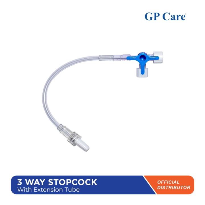 GP CARE 3 Way Stopcock With Extension Tube | Lazada Indonesia
