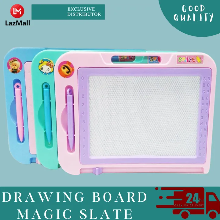 Jing Jing Drawing & Writing Board (Magic Slate) 26CM X 20CM | Lazada PH