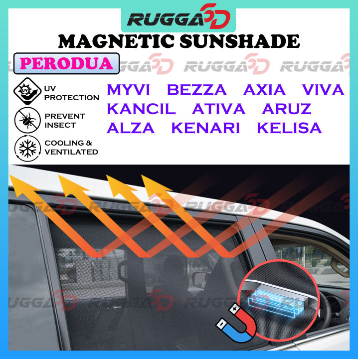 PERODUA Bezza Axia Myvi Ativa Aruz Alza Kancil Kelisa Kenari Magnetic ...