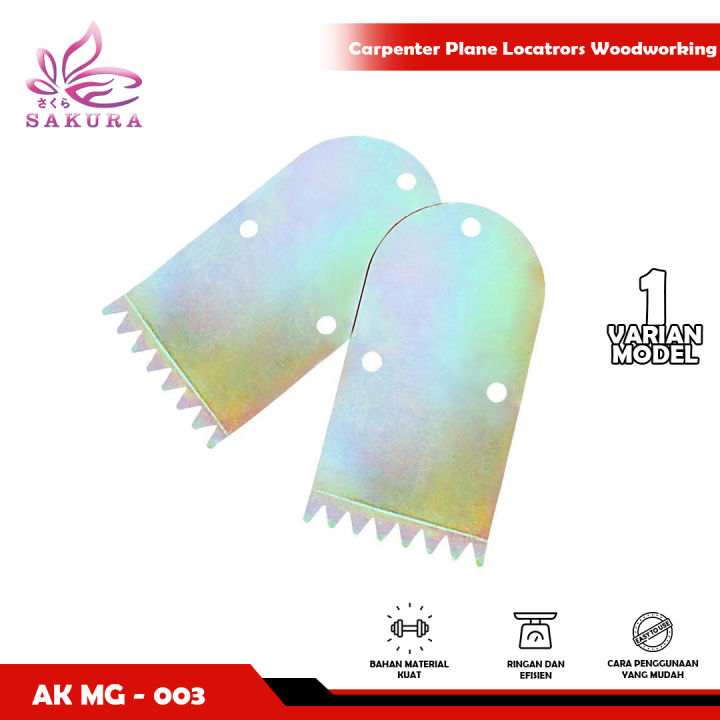 Penyekat pertukangan papan blok galvanis Penahan Kayu - SOSOYO | Lazada ...