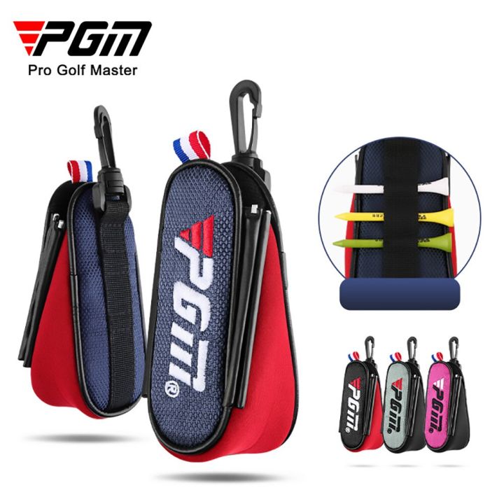 PGM Mini Golf Ball Bag Mini Portable Waist Pack Zipper Portable Holder ...