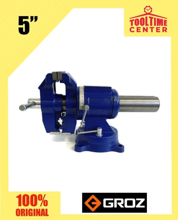 Groz 360 Degree Workbench Vise 5" Model: BV/MP/125 | Lazada PH