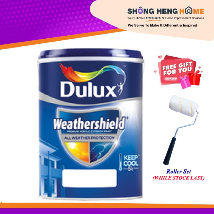 5L Dulux Weathershield WS -Exterior- DSWSC17123 Choco Malt | Lazada