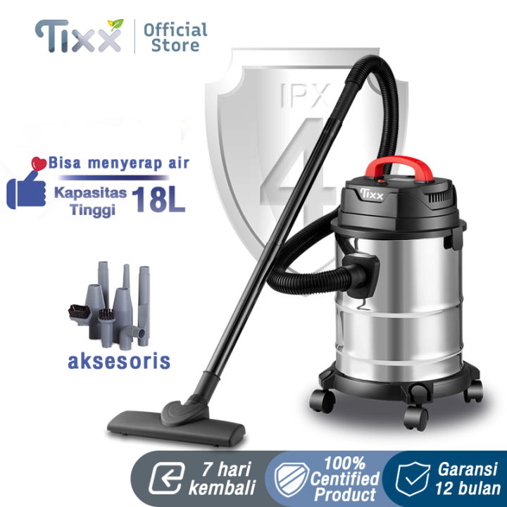 Tixx Vacuum Cleaner 18L 3in1 Vakum/Air Hisap/Blower Sedot Debu Basah ...