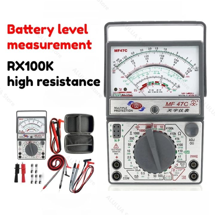 【Fashionable New Arrival】 Mf47c 100k Resistance Multimeter External ...