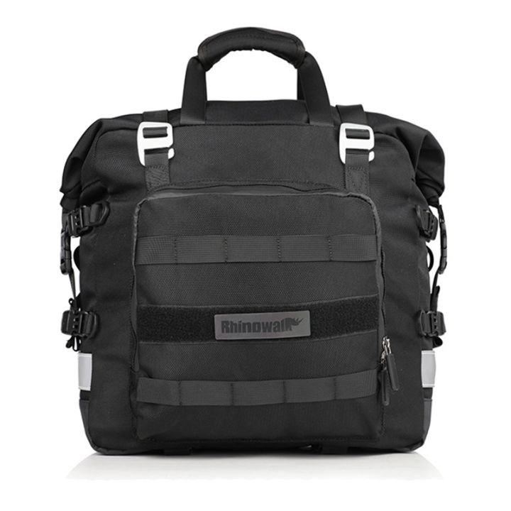 Rhinowalk Motorcycle Bag 20L Universal Side Saddle Bag with Removable ...