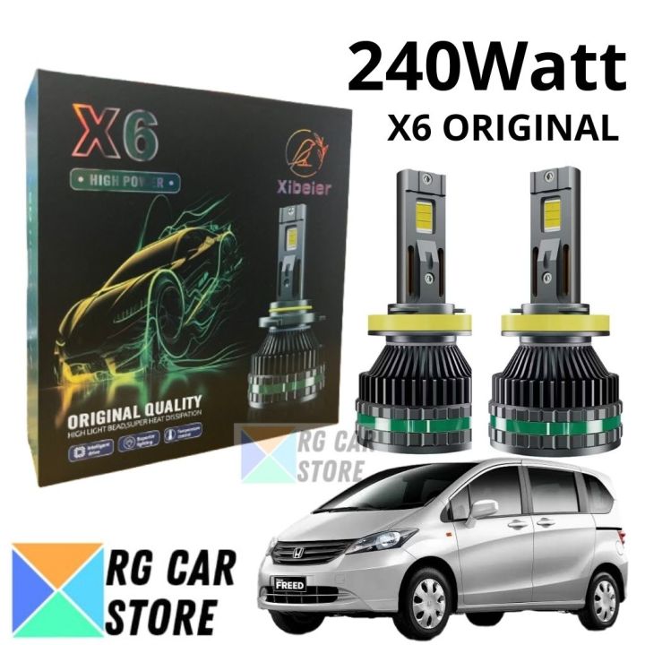 LED Freed 240 Watt 12v Original Autolume X6 Garansi 1 Tahun PnP Honda ...