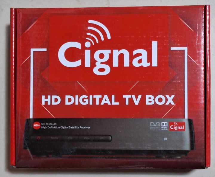 Brand New FREE 2 Months Load Cignal TV Box TV BOX Receiver (Need ...