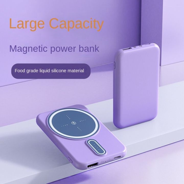 50000mah Magnetic Wireless Charger Safe Power Bank Charging Magnet ...