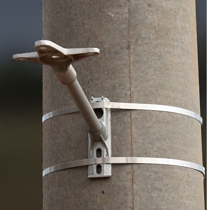 (Large) Stainless Pole Strap For CCTV Camera Installation | POLE STRAP ...