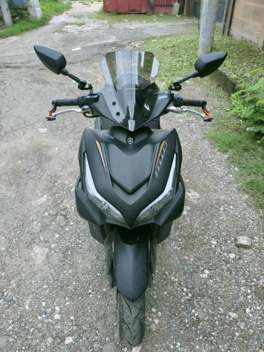 Yamaha Aerox Visor Windshield accessories Smoke Carbon Sectbill TGP ...