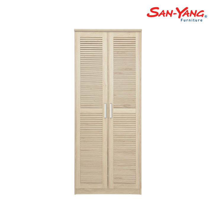 San-Yang Furniture Shoe Cabinet Oak 2-Door Storage 213017 | Lazada PH